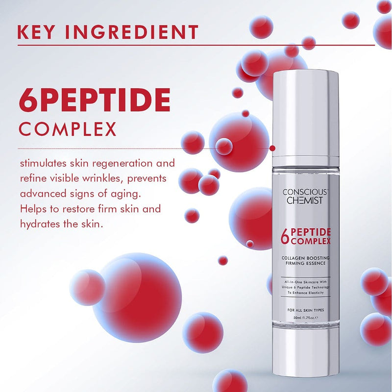 Buy 6 Peptide Booster Complex for Anti-aging - Conscious Chemist