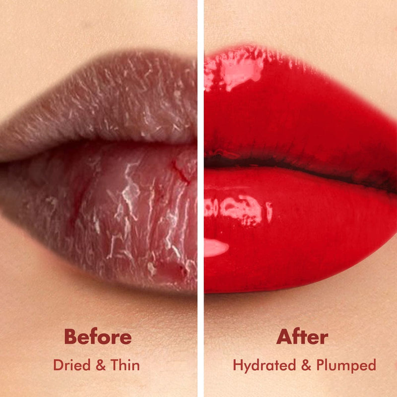 Glossy Peptide Lip Balm | 12 Hrs Hydration | Lush Lips - 15 gms ...