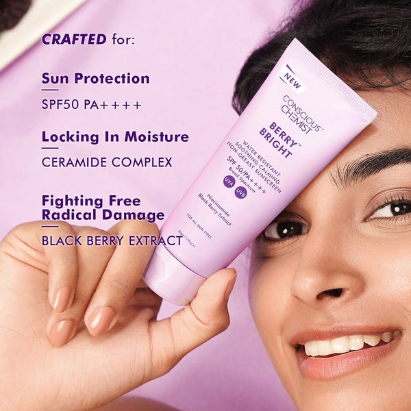 Niacinamide Sunscreen | SPF 50 - Conscious Chemist